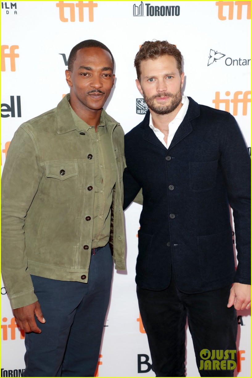 Jamie Dornan & Anthony Mackie Look So Hot Together on 'Synchronic' TIFF ...