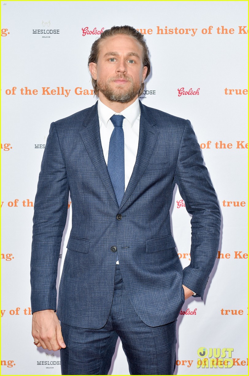 Charlie Hunnam Suits Up for 'True History of the Kelly Gang' Premiere ...