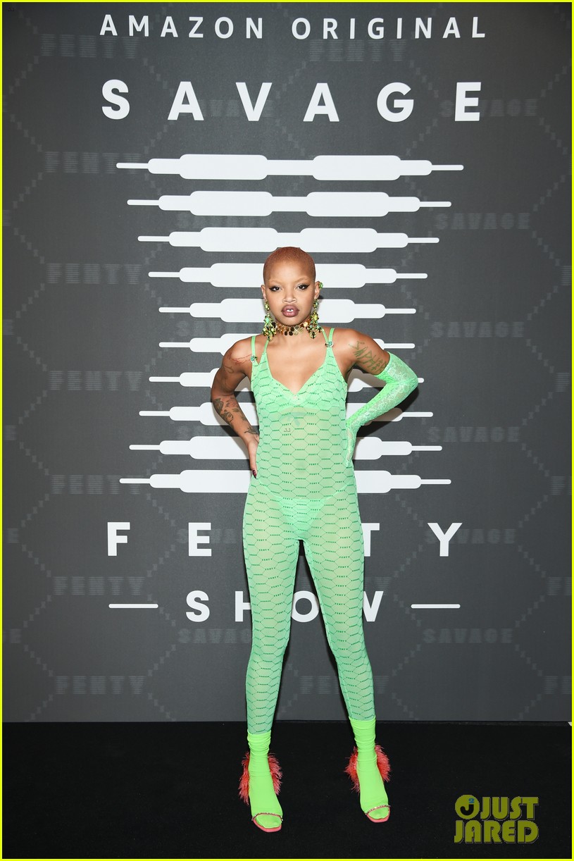 Pregnant Models Ashley Graham & Chanel Iman Attend Rihanna's Savage X ...