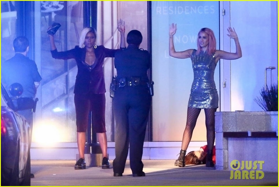 Jessica Alba & Gabrielle Union Film Scenes for 'L.A.'s Finest': Photo ...
