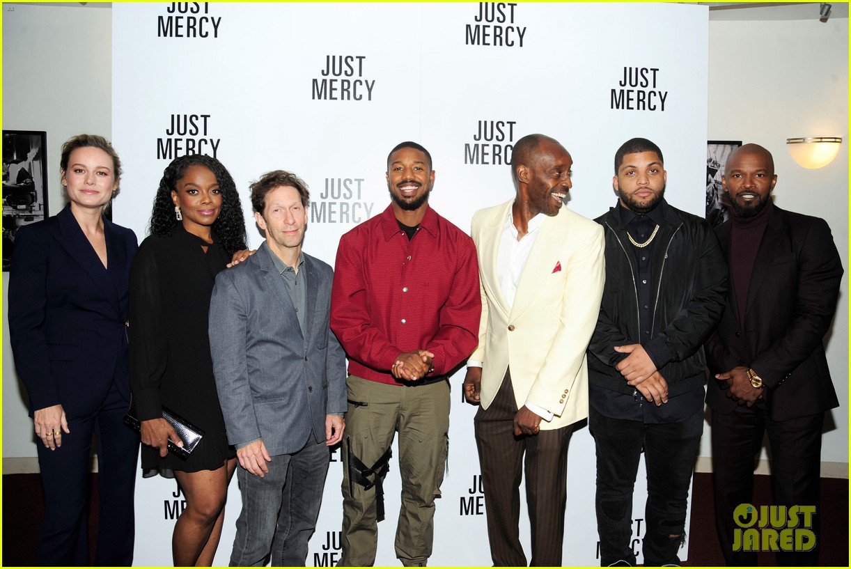 Michael B. Jordan, Brie Larson & Jamie Foxx Team Up for 'Just Mercy ...