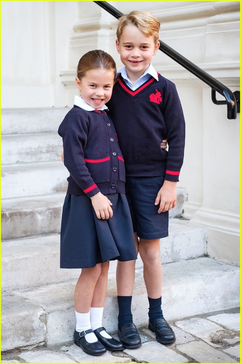 Prince George & Princess Charlotte's Back to School Portrait Revealed ...