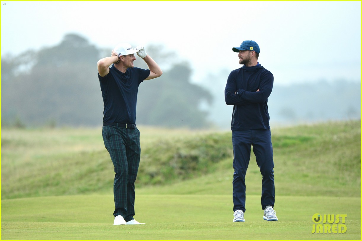 Justin Timberlake Has Been Playing Golf All Week in Scotland!: Photo ...