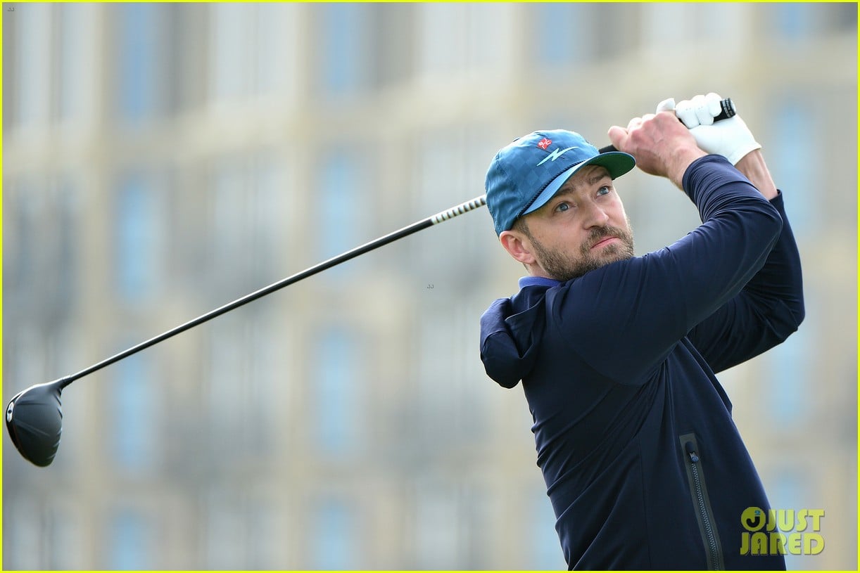 Justin Timberlake Has Been Playing Golf All Week in Scotland!: Photo ...