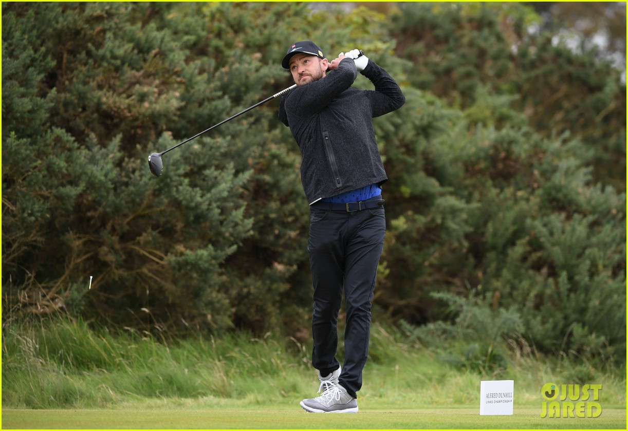 Justin Timberlake Has Been Playing Golf All Week in Scotland!: Photo ...