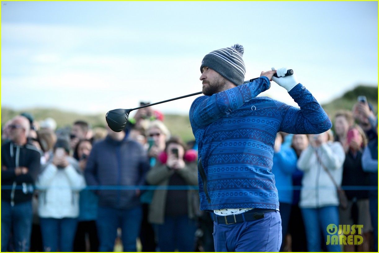 Justin Timberlake Has Been Playing Golf All Week in Scotland!: Photo ...
