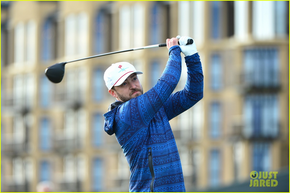 Justin Timberlake Has Been Playing Golf All Week in Scotland!: Photo ...