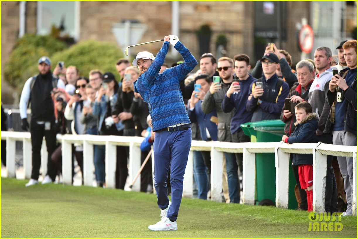 Justin Timberlake Has Been Playing Golf All Week in Scotland!: Photo ...