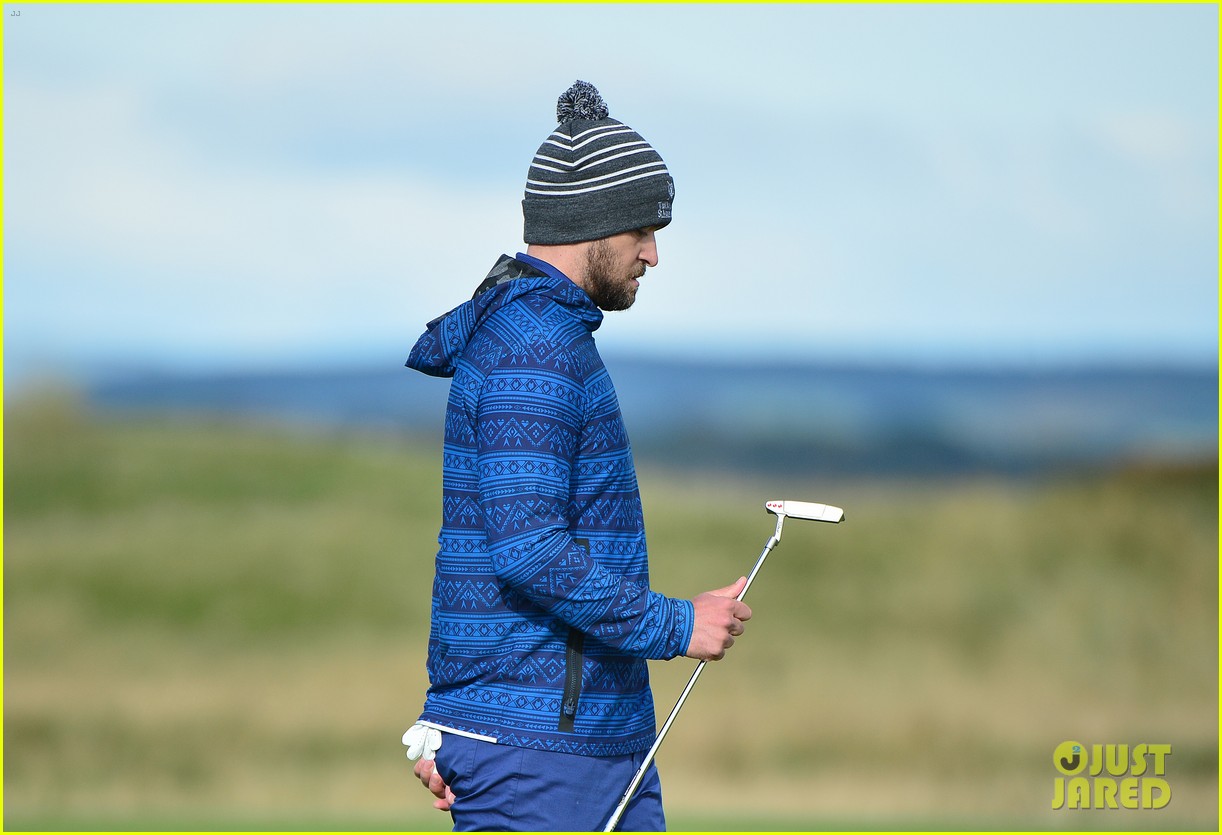 Justin Timberlake Has Been Playing Golf All Week in Scotland!: Photo ...