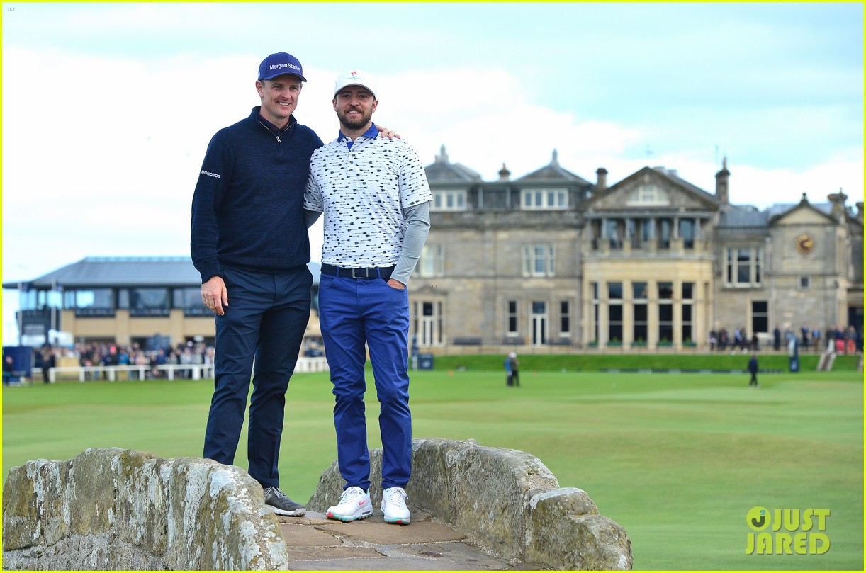 Justin Timberlake Has Been Playing Golf All Week in Scotland!: Photo ...