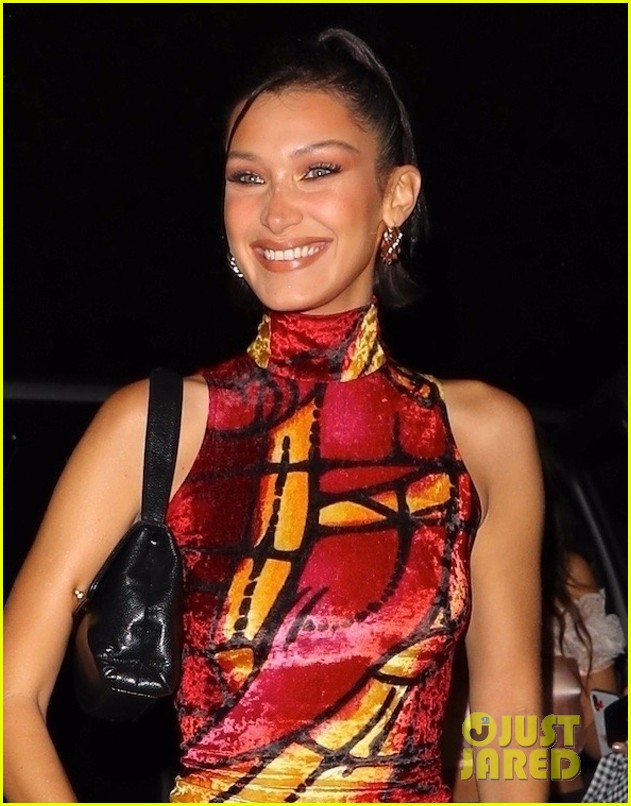 Bella Hadid is All Smiles Stepping Out for Birthday Dinner in NYC ...