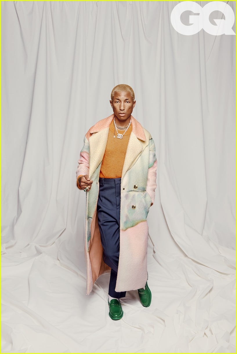 Pharrell Williams Covers the New Masculinity Issue for 'GQ,' Talks ...