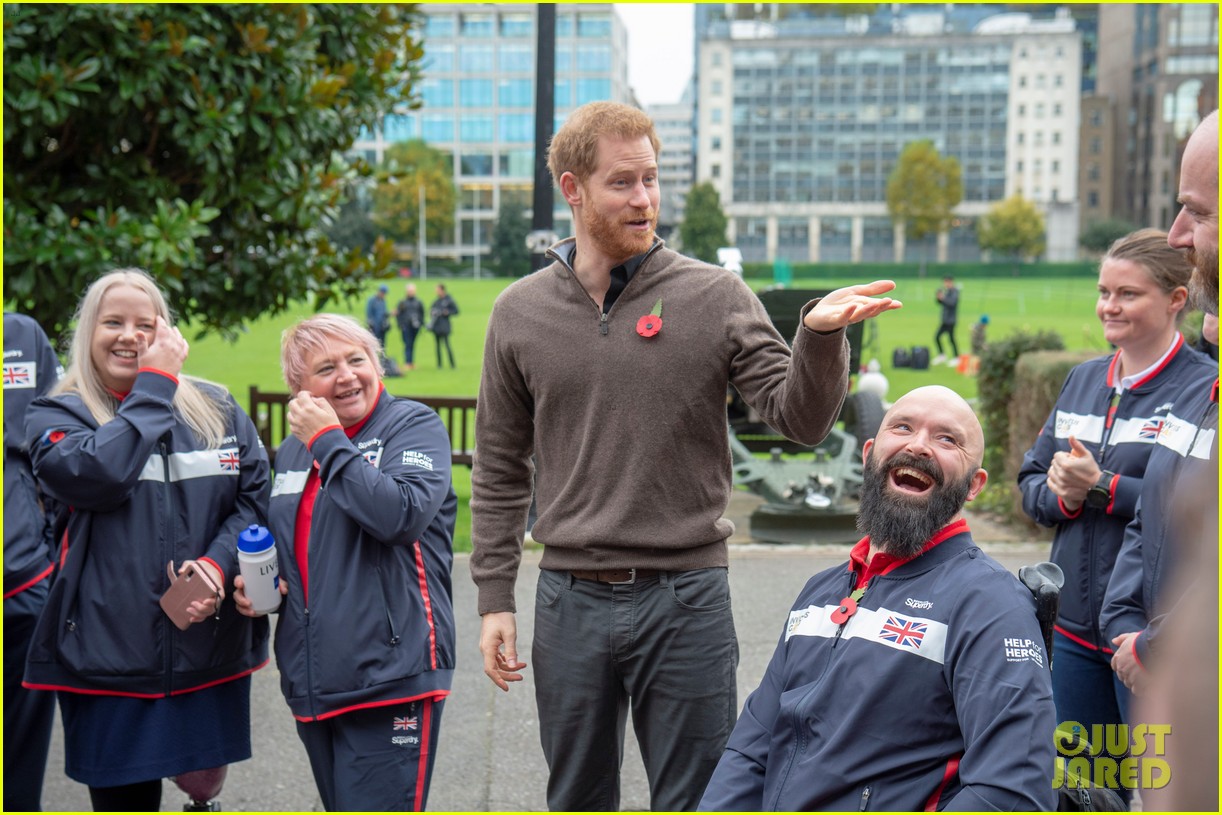 Prince Harry Celebrates Invictus Games Team UK Launch!: Photo 4378482 ...