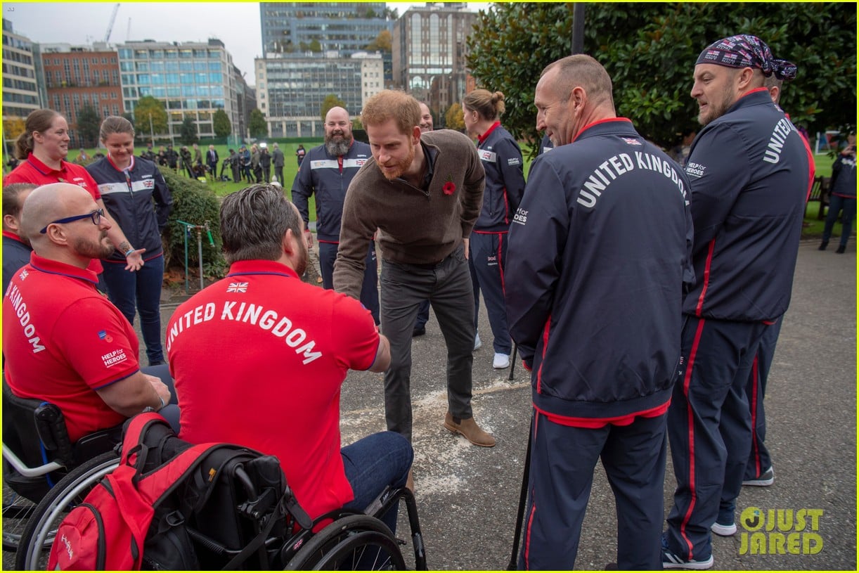 Prince Harry Celebrates Invictus Games Team UK Launch!: Photo 4378496 ...
