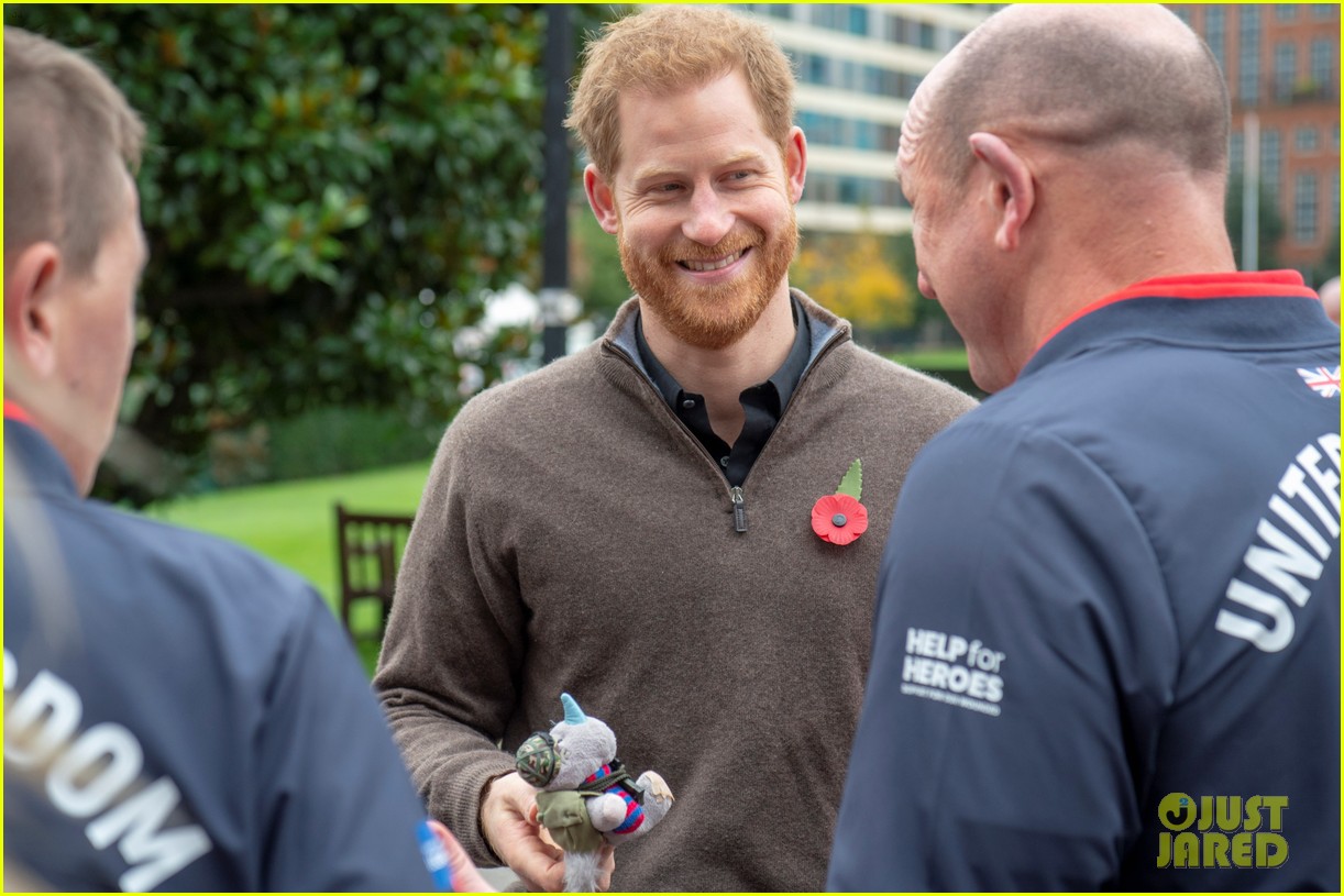 Prince Harry Celebrates Invictus Games Team UK Launch!: Photo 4378500 ...