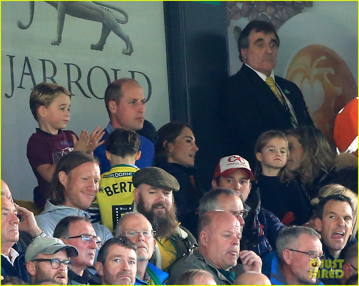 Prince William & Kate Middleton Bring the Kids to a Soccer Game!: Photo ...