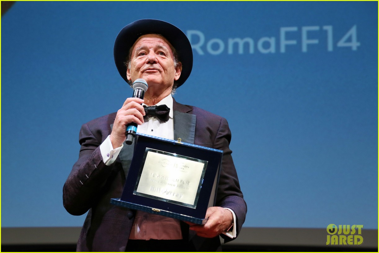 Bill Murray is Honored with Lifetime Achievement Award at Rome Film ...