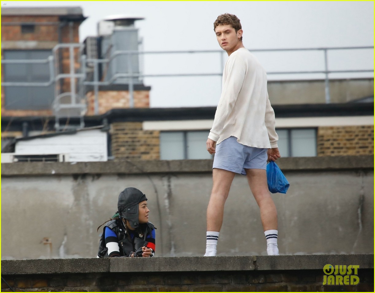 Rafferty Law Wears His Underwear on 'Oliver Twist' Remake Set with Rita ...