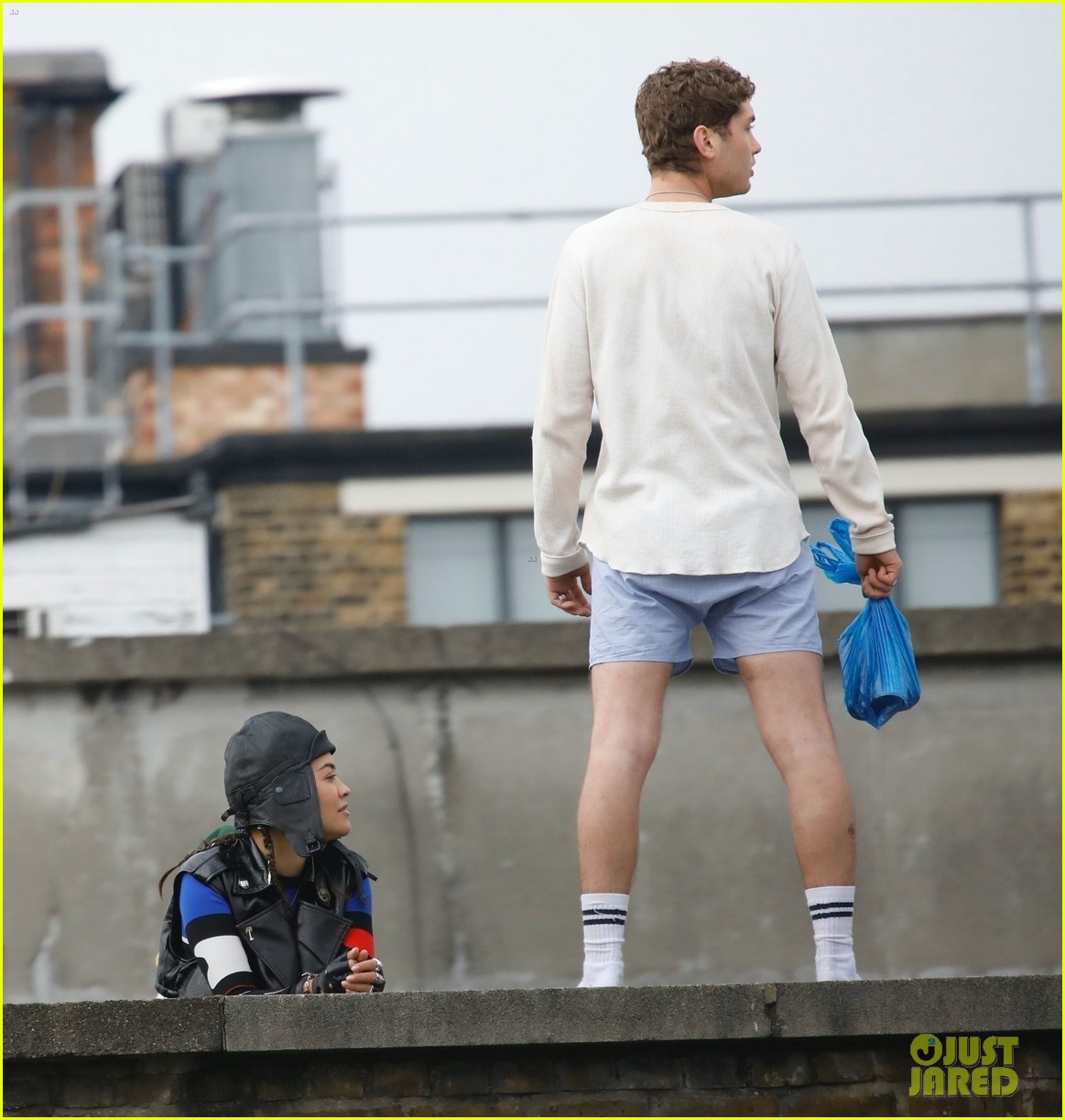 Rafferty Law Wears His Underwear on 'Oliver Twist' Remake Set with Rita ...