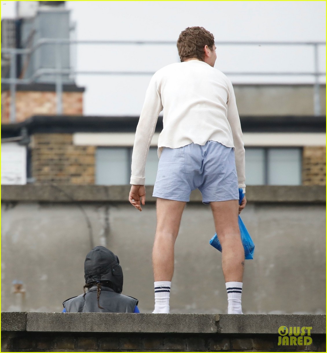 Rafferty Law Wears His Underwear on 'Oliver Twist' Remake Set with Rita ...