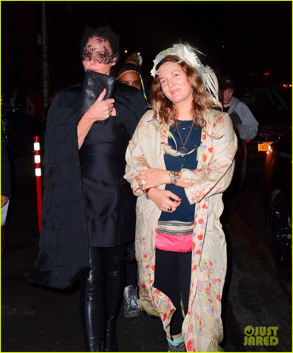 Drew Barrymore & Stella McCartney Hit the Town for Halloween!: Photo ...