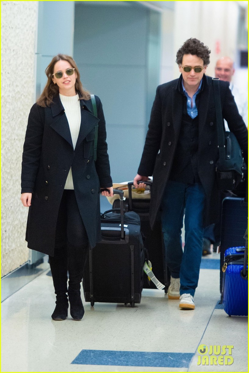 Felicity Jones & Husband Charles Guard Make Rare Public Appearance at ...