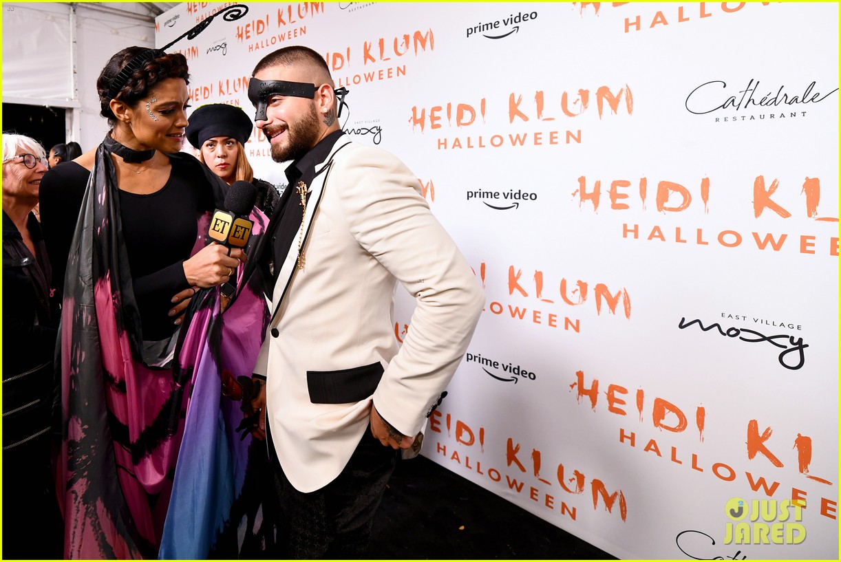 Maluma Is a Sexy Masked Man at Heidi Klum's Halloween Party: Photo ...