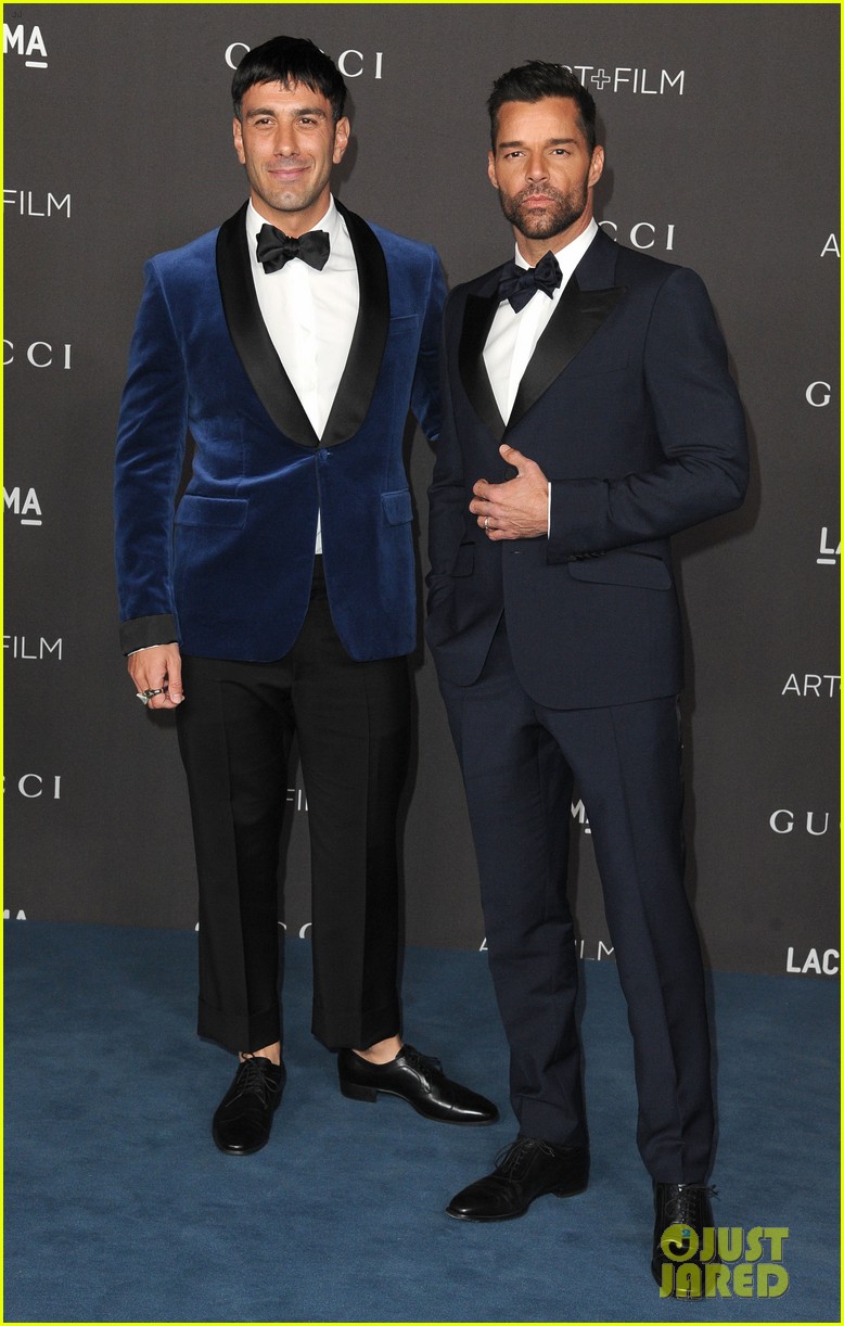 Ricky Martin & Jwan Yousef Attend LACMA Gala 2019 After Welcoming Son ...