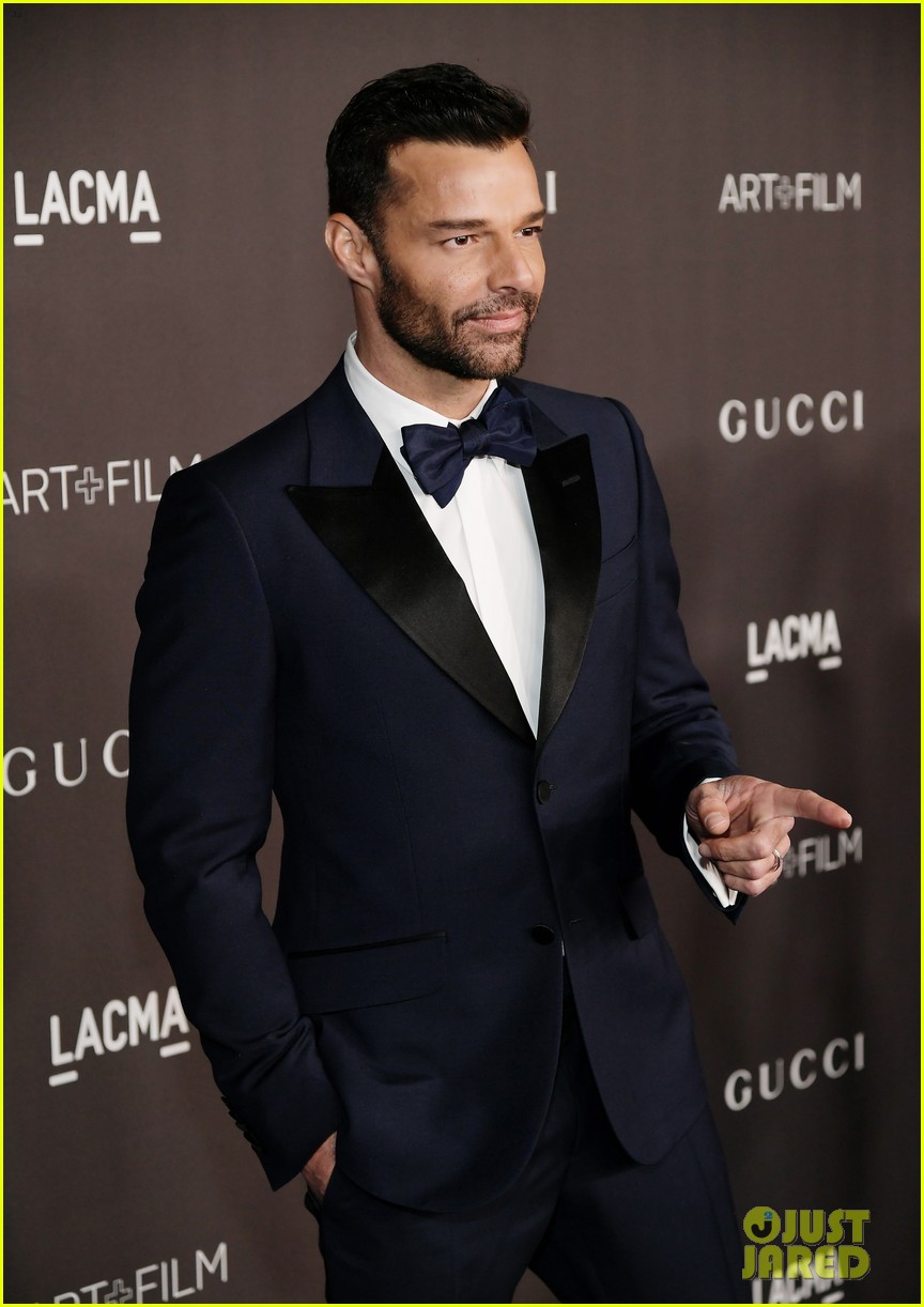 Ricky Martin & Jwan Yousef Attend LACMA Gala 2019 After Welcoming Son ...