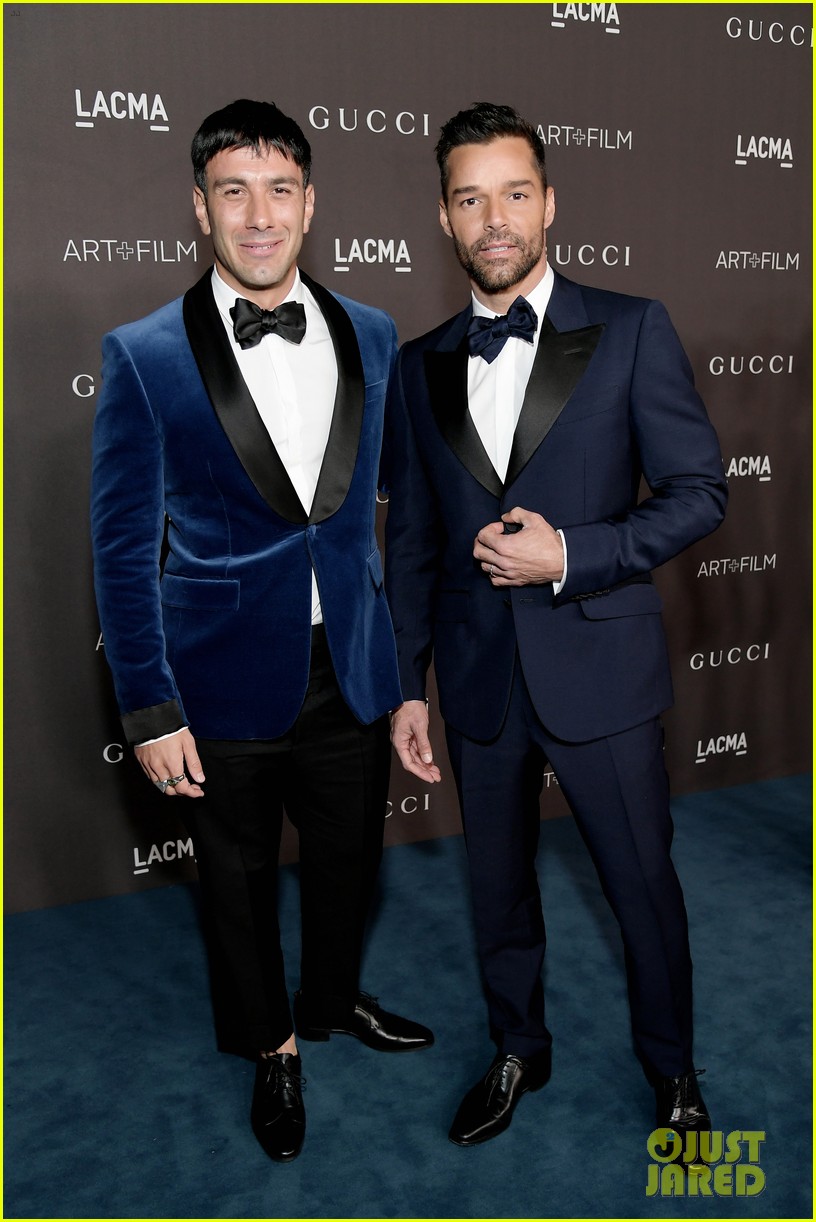 Ricky Martin & Jwan Yousef Attend LACMA Gala 2019 After Welcoming Son ...