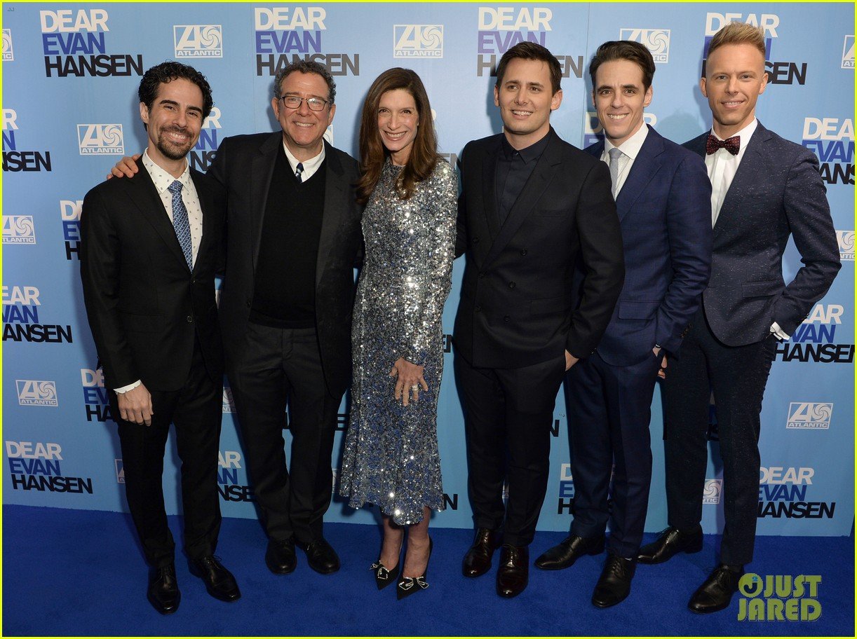 'Dear Evan Hansen' Opens in London, Composer Benj Pasek Walks Carpet ...