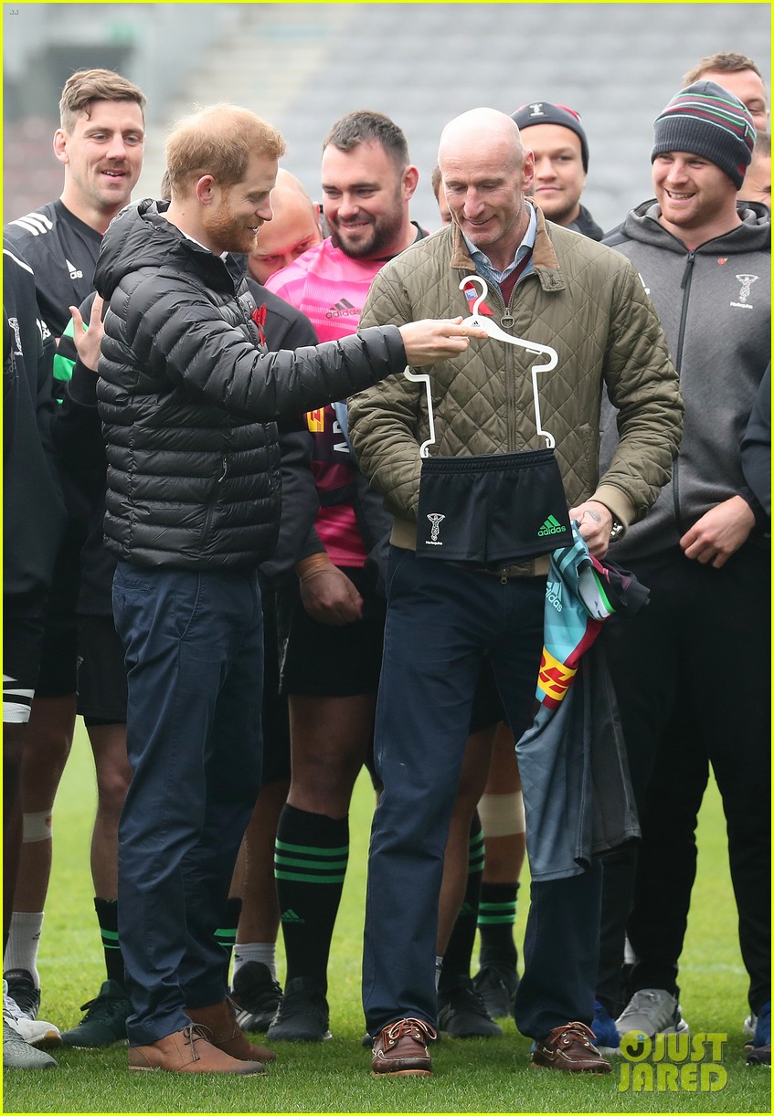 Prince Harry Teams Up With Rugby Star Gareth Thomas to Raise Awareness ...