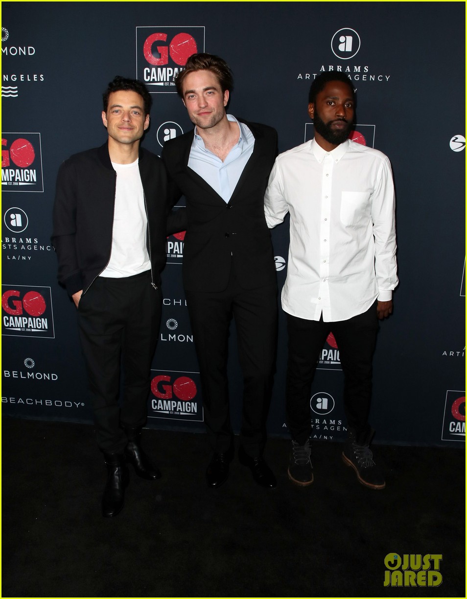 Photo: robert pattinson rami malek john david washington go gala 16 ...