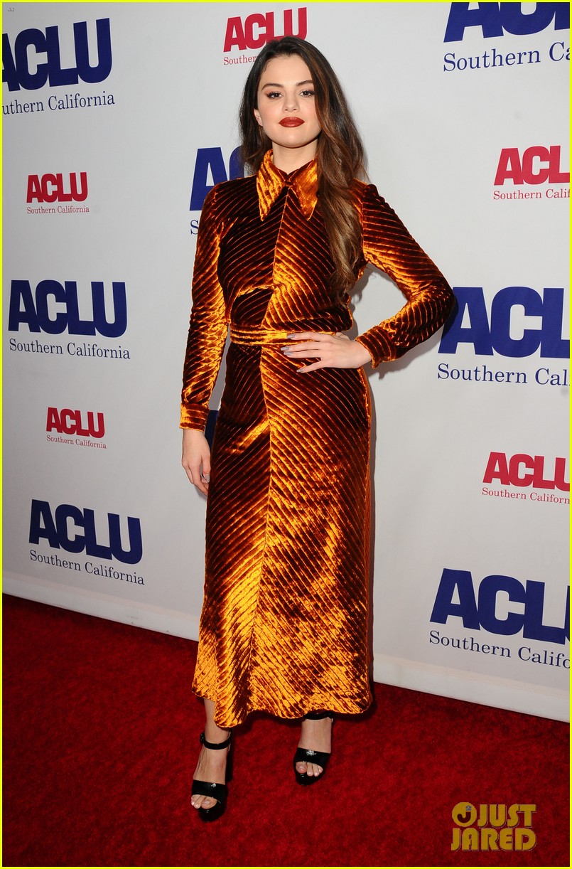 Selena Gomez Supports Songwriter Justin Tranter at Bill of Rights ...