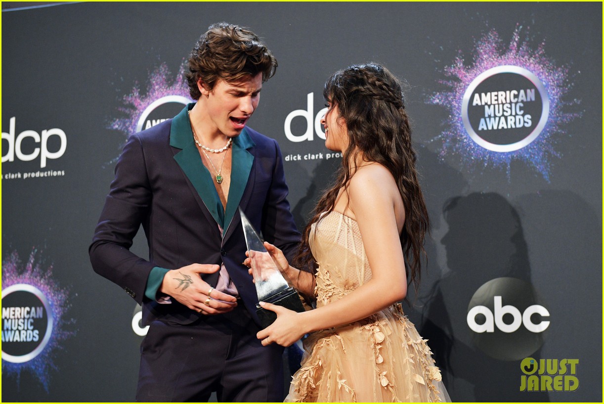 Shawn Mendes Calls Camila Cabello 'Unbelievable' After Their AMAs Win ...