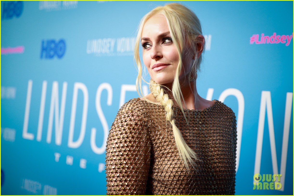 Dwayne Johnson Supports Lindsey Vonn at 'The Final Season' Premiere ...