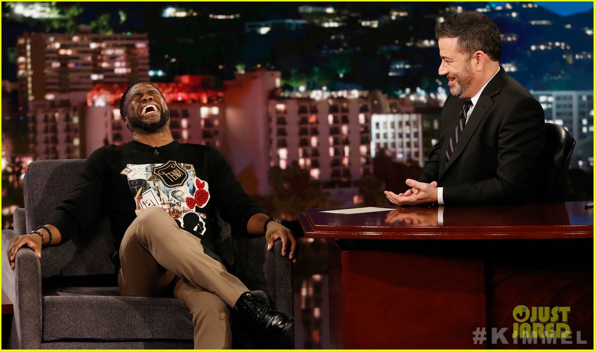 Kevin Hart Shares His Love for Dwayne Johnson & Will Ferrell on 'Kimmel ...