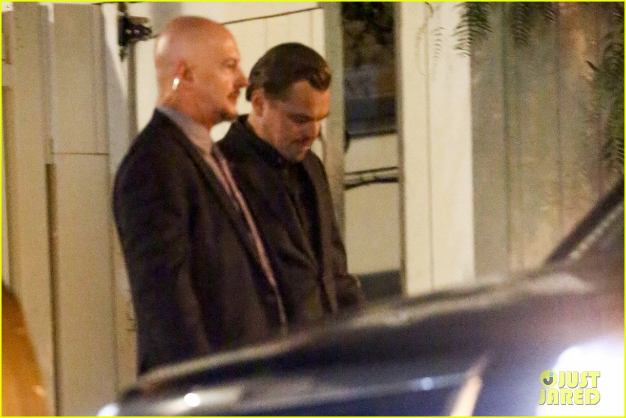 Leonardo DiCaprio Attends Event With His Father George in West ...