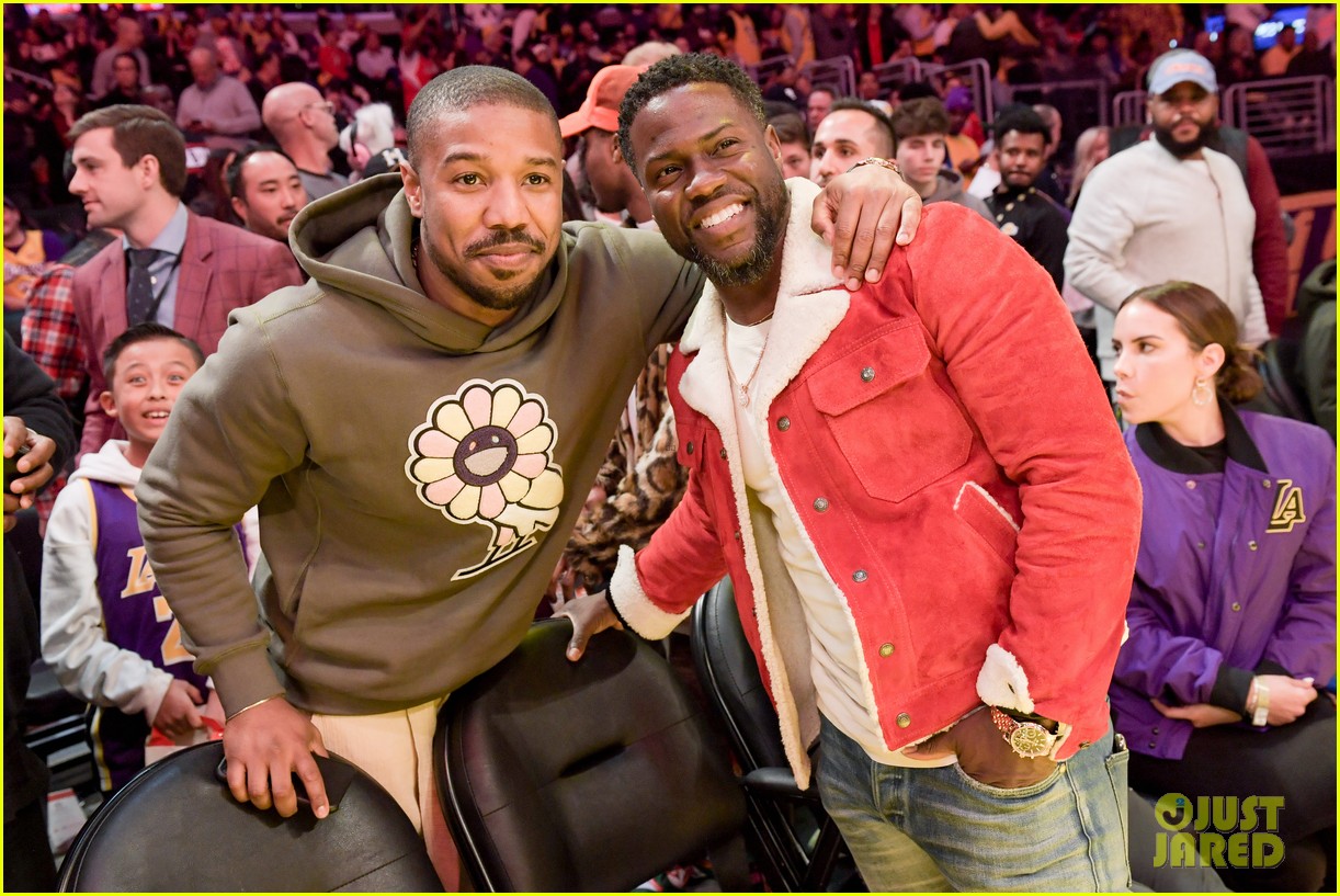 Michael B. Jordan, The Weeknd, & More Spend Christmas Night at Lakers ...