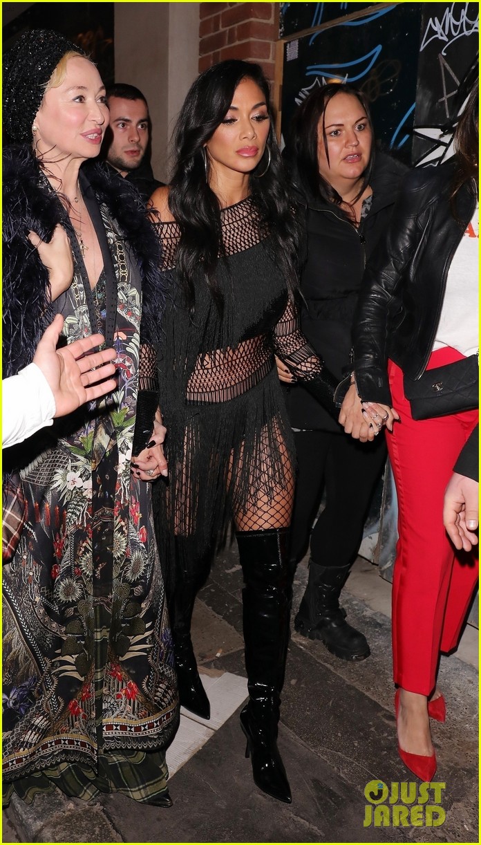 Nicole Scherzinger Flirts With Fringe & Fishnet For Her Musical Theatre ...