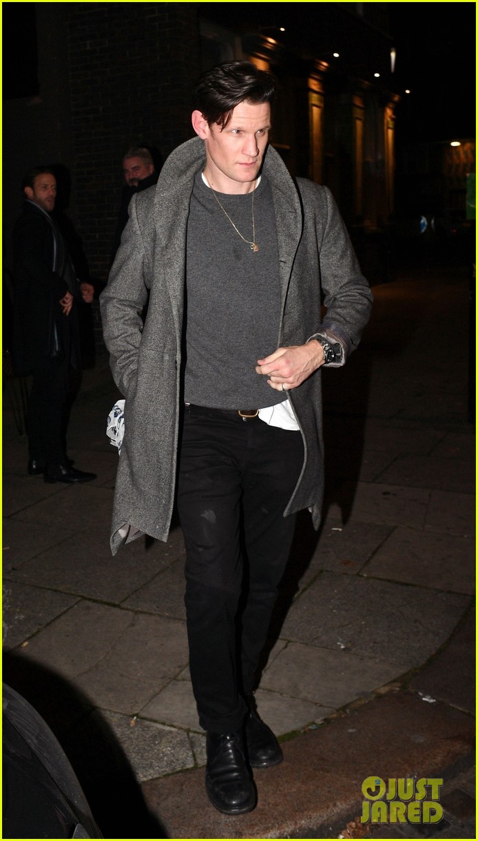 Matt Smith Enjoys Night Out in London Amid Lily James Split Rumors ...