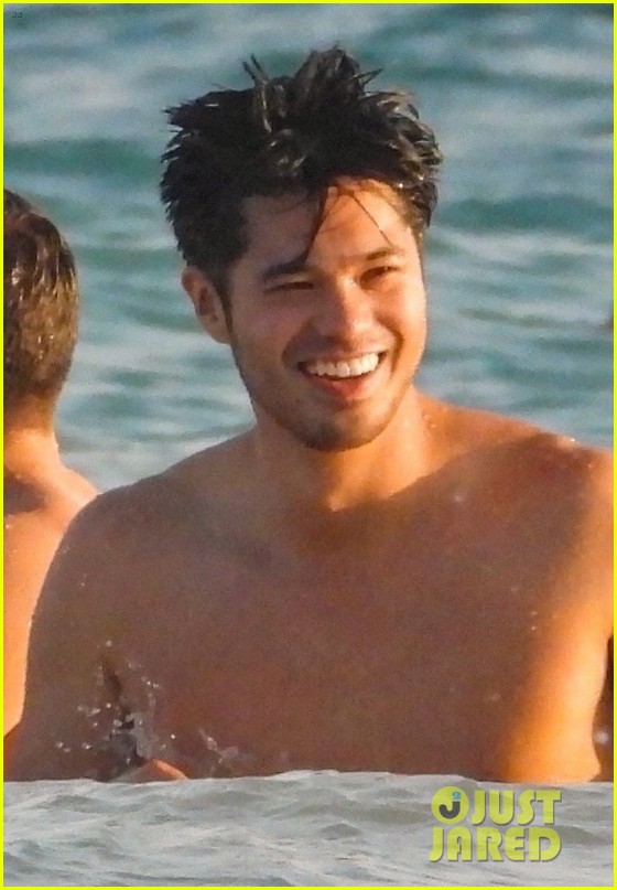 Diplo & '13 Reasons Why' Actor Ross Butler Go Shirtless for a Swim in ...