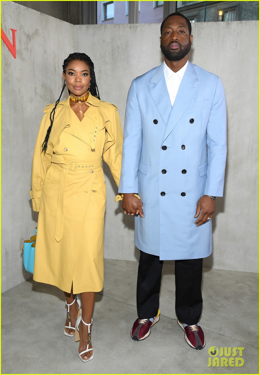 Gigi & Bella Hadid Walk the Lanvin Runway with Gabrielle Union in the ...