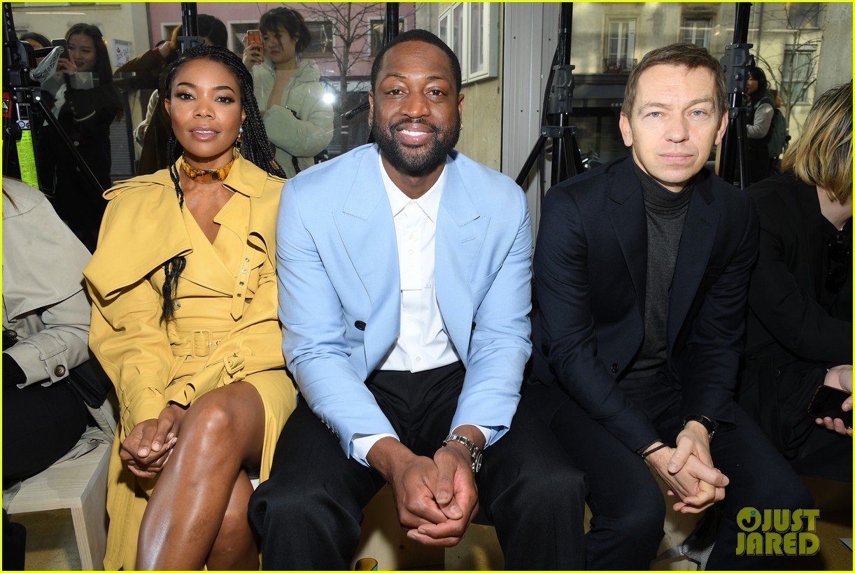 Gigi & Bella Hadid Walk the Lanvin Runway with Gabrielle Union in the ...