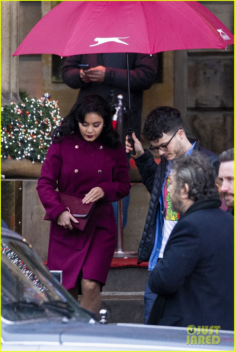 Vanessa Hudgens Spotted Filming the 'Princess Switch' Sequel!: Photo ...