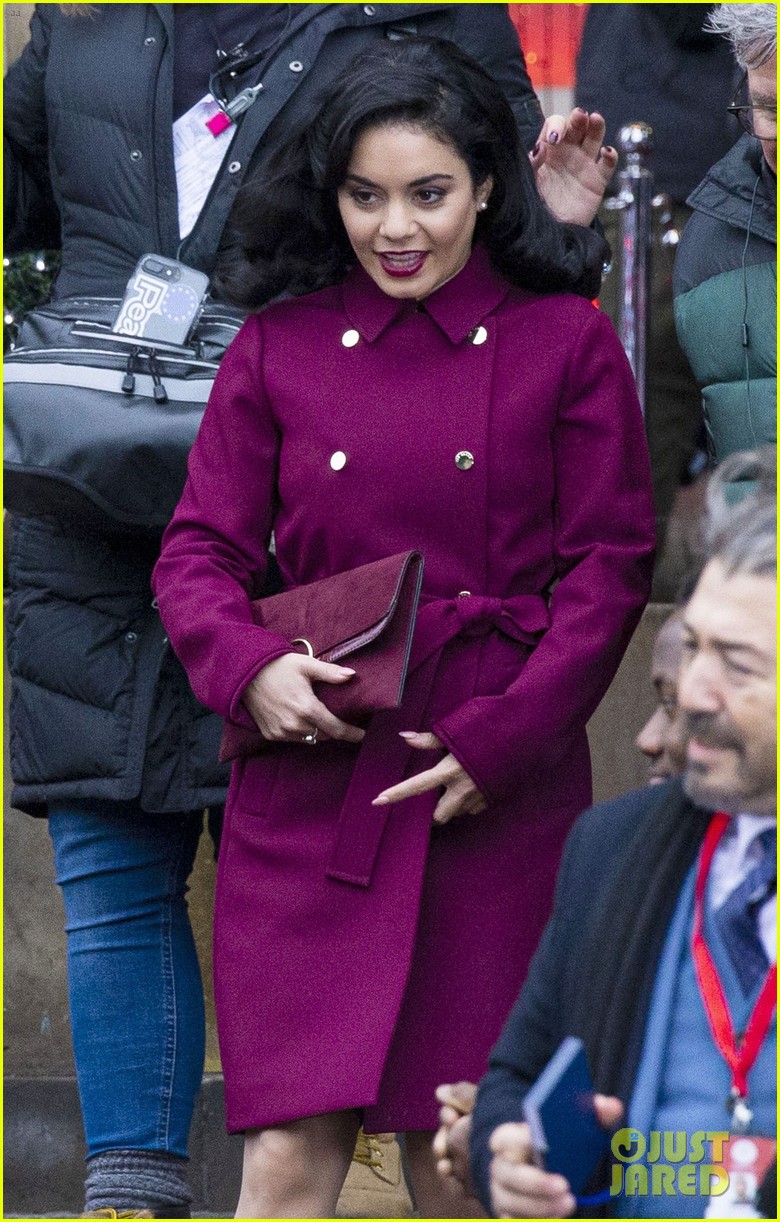 Vanessa Hudgens Spotted Filming the 'Princess Switch' Sequel!: Photo ...
