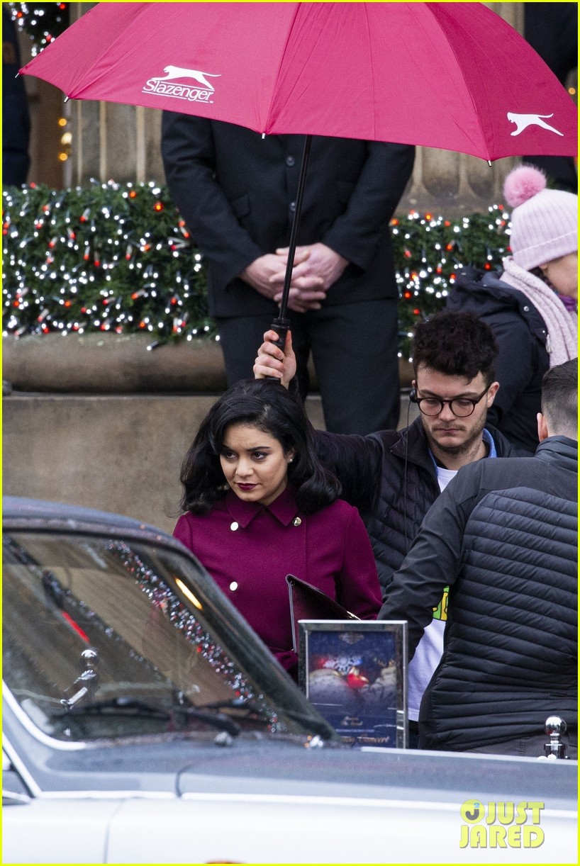 Vanessa Hudgens Spotted Filming the 'Princess Switch' Sequel!: Photo ...
