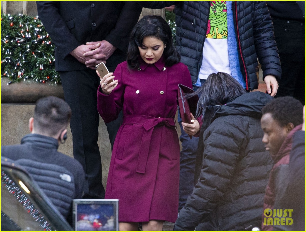 Vanessa Hudgens Spotted Filming the 'Princess Switch' Sequel!: Photo ...