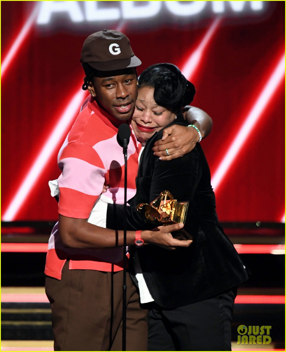 Issa Rae Presents a Grammy Award to Tyler, The Creator: Photo 4423981 ...