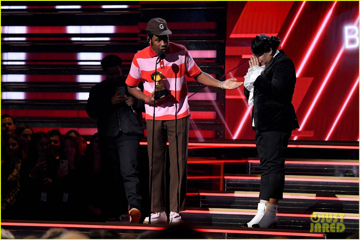 Issa Rae Presents a Grammy Award to Tyler, The Creator: Photo 4423986 ...